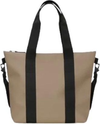 Rains Femme, Sacs, Beige, Taille: ONE Size Sac Fourre-Tout Minimaliste Fonctionnel