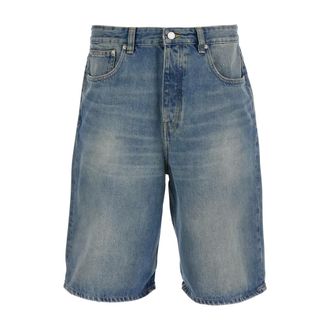 Won Hundred Homme, Shorts, Bleu, Taille: W30 Bermuda cinq poches