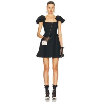 Valentino Garavani Femme, Robes, Noir, Taille: 36 FR Short Dress