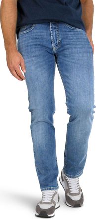 Mac Jeans Herren Arne Straight Jeans, Stretch Denim 1968.H460 mid Blue Vintage wash