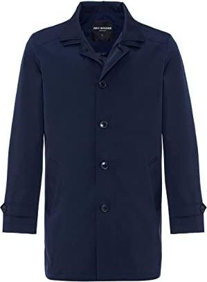 Red Bridge Red Bridge Trench Manteau demi-saison pour homme, Bleu marine, M