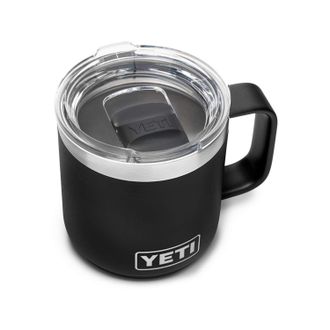 Yeti Rambler stapelbarer Becher, vakuumisoliert, Edelstahl mit MagSlider-Deckel, 284 ml, Schwarz