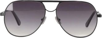 Golden Goose Homme, Accessoires, Gris, Taille: ONE Size Lunettes de soleil Aviateur