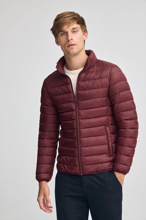 Polo Club Jacke Chuck Embroidery granatrot mit Rigby Go-Logo