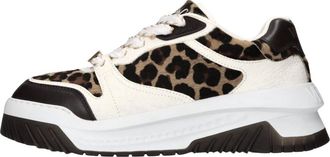 Versace Baskets Odissea L&eacute;opard - Femme - Chaussures - Multicolore - Taille: 40 EU