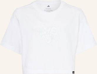 adidas T-Shirt Glam weiss