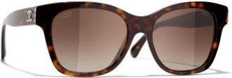 Chanel Ch5482H 714S9 Sonnenbrillen - - Accessories - Damen - Braun - 54 MM