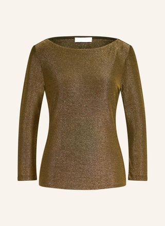 Hobb's Shirt Sonya Mit 3/4-Arm Und Glitzergarn gold