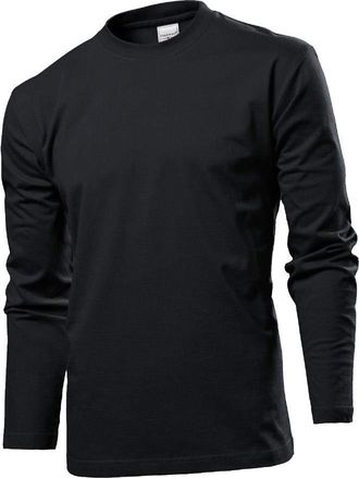Stedman COMFORT LANGARM T-SHIRT S M L XL XXL, Gr&ouml;&szlig;e-:XL;Farbe-:schwarz