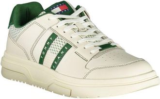 Tommy Hilfiger Colorblock Leather Sneaker - Green