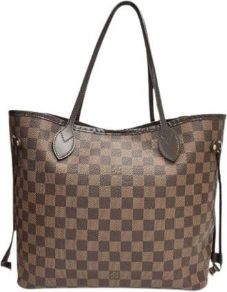Louis Vuitton Sac cabas Damier Canvas Pre-owned - Femme - Pre-owned - Brun - Taille: ONE Size