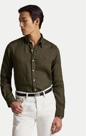 Polo Ralph Lauren Hemd 710966294508 Gr&uuml;n Regular Fit