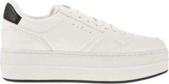 Hogan Femme, Chaussures, Blanc, Taille: 40 EU Baskets &agrave; plateforme