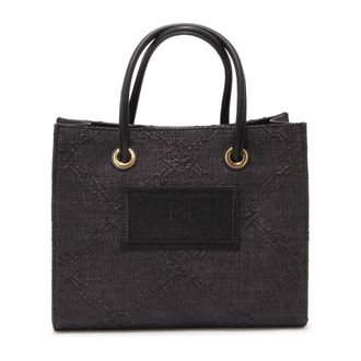 Elisabetta Franchi Femme, Sacs, Noir, Taille: ONE Size Bs83A52E2 Small Tote Bag