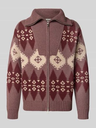 Drykorn Strickjacke mit abstraktem Muster