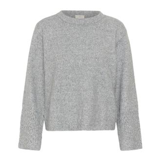 Kaffe Tricot - Femme - Pulls - Gris - Taille: 42 FR