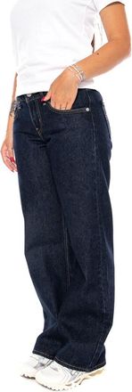 Levi's Femme, Jeans, Noir, Taille: W27 L30 Pantalon droit en velours c&ocirc;tel&eacute; coupe ample