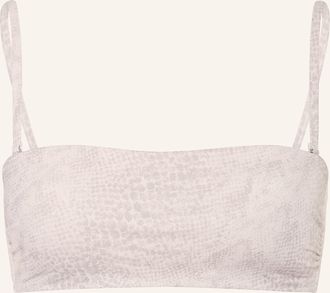 Calvin Klein Bandeau-Bikini-Top beige
