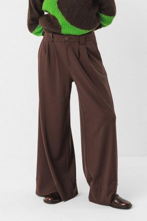 SKFK Damen vegan Hose Nia Brown