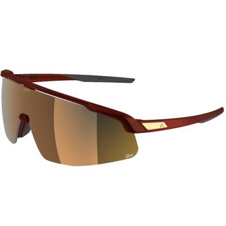 Alpina TURBO PRO S Q-LITE, Sportbrille f&uuml;r Erwachsene, red-translucent matt, S