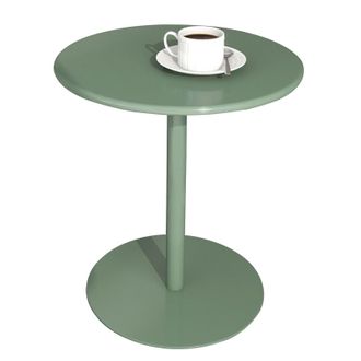 Generic Stehtisch, runder Bartisch, gr&uuml;ner Bistrotisch aus Eisen, Kleiner K&uuml;chentisch, Fr&uuml;hst&uuml;ckstisch, hoher Cocktailtisch f&uuml;r drinnen und drau&szlig;en, einfach z