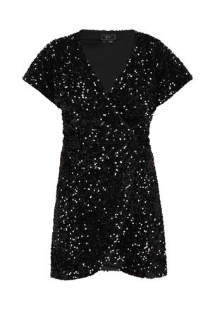 Faina Kleid Damen schwarz