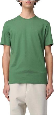 HUGO BOSS Homme, Tops, Vert, Taille: 2XL Tee 5 Short Sleeve Crew Neck