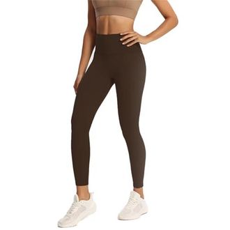 Generic Creamlush Legging taille haute &eacute;pais sans couture pour femme, doux comme du beurre, extensible, contr&ocirc;le du ventre, salon, entra&icirc;nement, yoga, course 