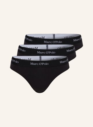 Marc O'Polo Marc Opolo 3er-Pack Slips schwarz