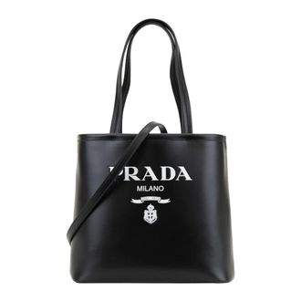 Prada Stilvolle Damen Umh&auml;ngetasche - - Bags - Damen - Schwarzk - ONE SIZE