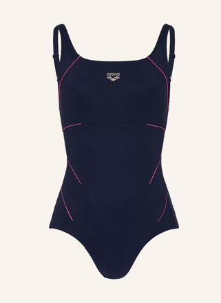 Arena Shape-Badeanzug Jewel Mit Uv-Schutz blau