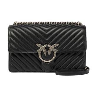 Pinko Classic Chevron - - Bags - Damen - Schwarzk - ONE SIZE