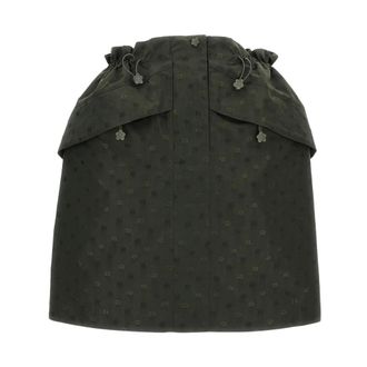 Cecilie Bahnsen Delina Skirt - - Skirts - Damen - Gr&uuml;n - XS
