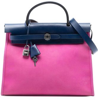 Herm&egrave;s Hobo Bags - Toile Herbag Zip 31 - Gr. unisize - in Gold - f&uuml;r Damen