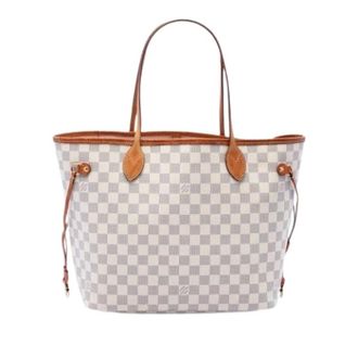 Louis Vuitton Sac cabas Neverfull MM Pre-owned - Femme - Pre-owned - Blanc - Taille: ONE Size