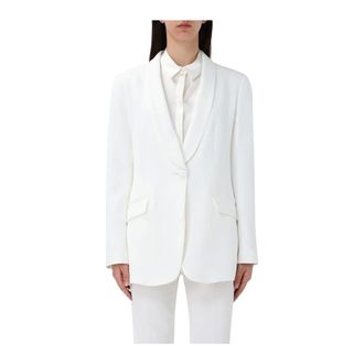 Emporio Armani Damen, Jacken, Weiß, 3XLGröße