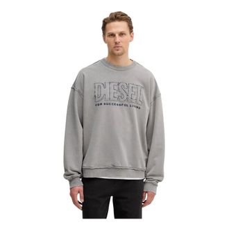 Diesel Herren, Sweatshirts & Hoodies, Grau, MGr&ouml;&szlig;e