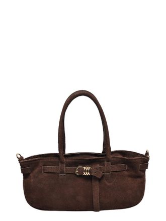 Luisa Vannini Zweifarbig Rindsledertasche