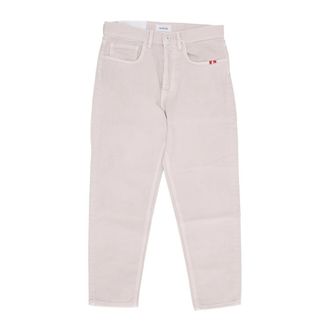 Amish Slim Fit Ecru Jeans - - Jeans - Herren - Beige - W28