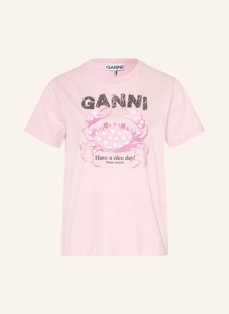 Ganni T-Shirt rosa