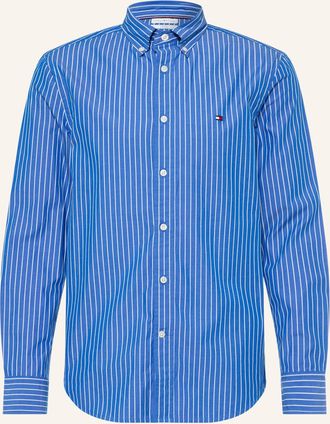 Tommy Hilfiger Hemd Comfort Fit blau
