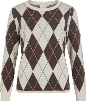 Vila Vitif O-Neck L/S Knit Pullover-Noos