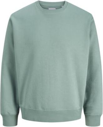 Jack & Jones Jjestar Sweat Basique &agrave; col Rond Noos, Bleu min&eacute;ral., M