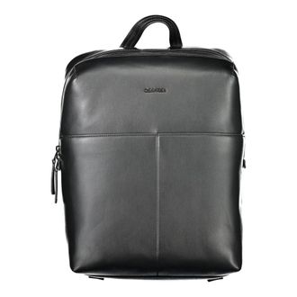 Calvin Klein Homme, Sacs, Noir, Taille: ONE Size Sac &agrave; dos noir pour homme avec fermeture &eacute;clair