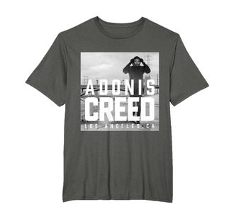Creed Adonis Creed LA Schwarz-Wei&szlig;-Fotografie T-Shirt