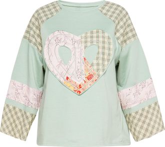 Usha Bluse Frauen Minze