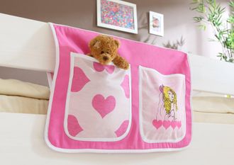 Ticaa Kinder Bett-Tasche f&uuml;r Hochbett und Etagenbett