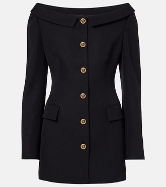 Versace Veste en laine vierge