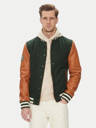 Serge Pariente Bomberjacke Varsity Bomber Grün Regular Fit