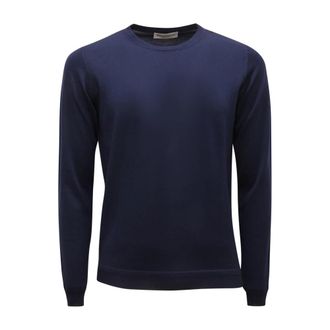 Goes Botanical Girocollo Tubolare Pullover - - Knitwear - Herren - Blau - S